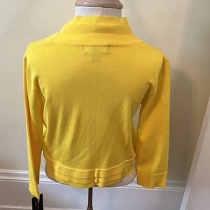 RNStudio | Sweaters | Chic Yellow Bolero Style Crop Sweater | Poshmark